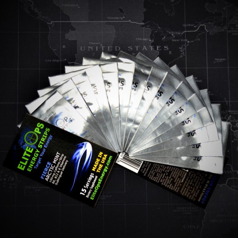EliteOps Energy – Tac Pack – (15 strips) SPECIAL OFFER – Elite Ops Energy Strips